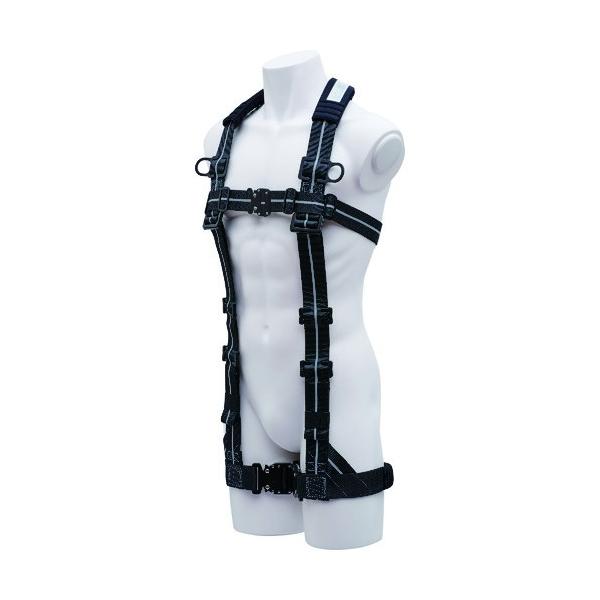 特徴 ・I型じゃばらストレッチフルハーネスです。 ・伸縮機能で体の自由度が高い構造です。 ・大型肩パッドを標準装備しています。 ・長さ調節金具はステンレス製です。 ・脚部はパラレル型です。 ・脚部トリプルロック式バックルを採用しています。 ...