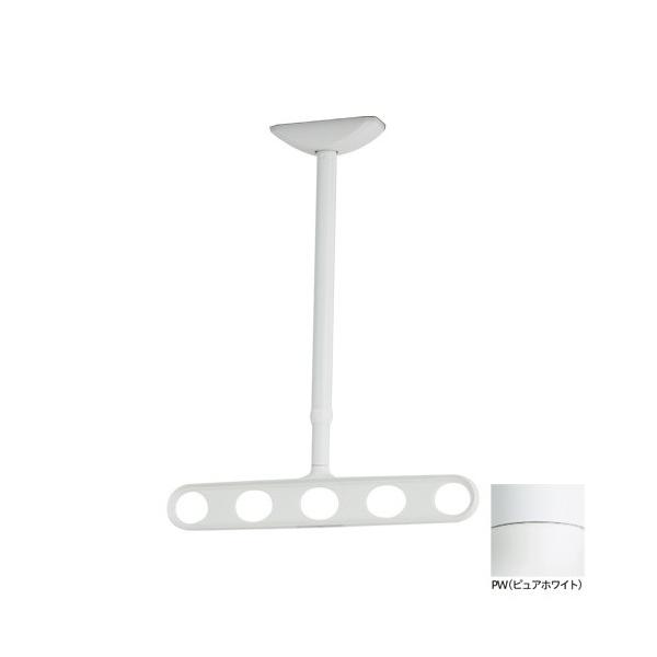 入数:2本1組 屋外用物干金物 屋外用物干し金物 ベランダ物干し  【サイズ】 全長:570-640-710-780mm 【カラー】 ピュアホワイト 【入数】 1組 ZA0745PW