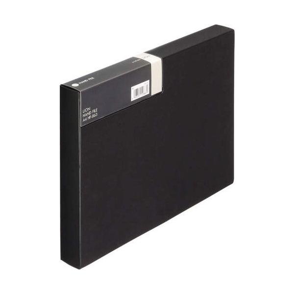 ■特徴 ●厚さ35mm。量の多い書類の整理や携帯に適しています。  ■仕様 ●シリーズ名：ハンドファイル ●製品寸法　幅（W）：240 ●製品寸法　奥行（D）：310 ●製品寸法　高さ（H）：35 ●色：黒 ●背紙差替え式 ●規格：A4判 ...