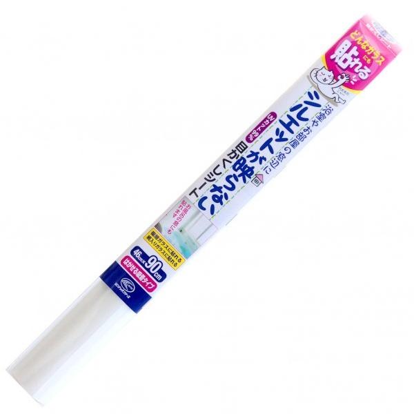 【商品説明】 いろんなタイプのガラスに貼ることができます。 一般的な「透明ガラス」、火災による延焼や飛散を防ぐ「網入りガラス」、昨今増えているガラスが2枚の「複層ガラス」、 表面が凸凹した半透明の「凸凹ガラス」にも貼ることができます。 室内...