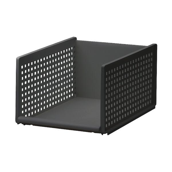 ■特徴 サッと取り出せるオープンタイプの収納トレー深型です。  ■用途 セーター/約5枚収納   【入数】 1個 225586