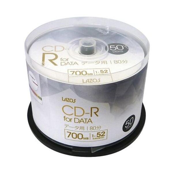 仕様: ●種別/タイプ:CD-R/データ・1回 ●容量/速度:700MB/1〜52 ●入数:1パック(50枚入)   【入数】 50枚 LCD50P