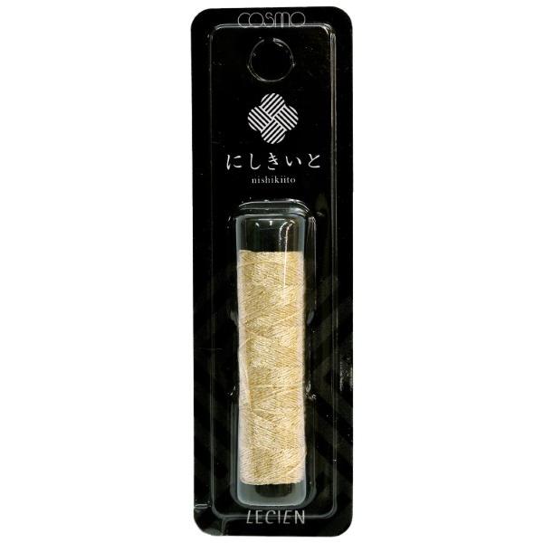 京都の和装に使われていた金糸の技法を生かした日本製の手刺繍糸 入数:20m巻 素材:ナイロン62%・ポリエステル38% 注意事項:ミシンでは使用できません。  保管時は高温多湿を避け、また本革や、ゴム製品に触れないようご注意ください。  汗...