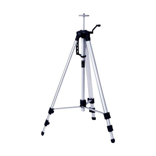 ■特徴 持ち運びに便利な取手付です。 エレベータ昇降硬さ調整機構付です。 三脚転倒防止用バー搭載の安心設計です。 地墨が見える貫通構造です。  ■用途 レーザー墨出器の設置  ■仕様 エレベーター昇降幅：325mm  ■付属品 専用ケース ...