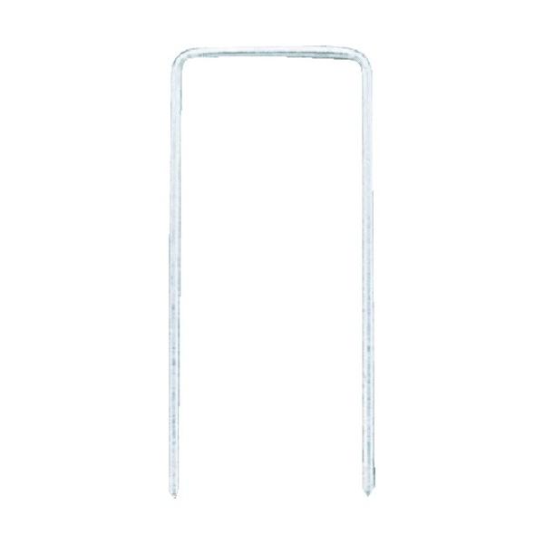 ベニヤ止め。 肩幅(mm):10 足長(mm):10 線材幅(mm):1.15 線材厚さ(mm):0.6   【サイズ】 10mm 【入数】 5000本 1010J