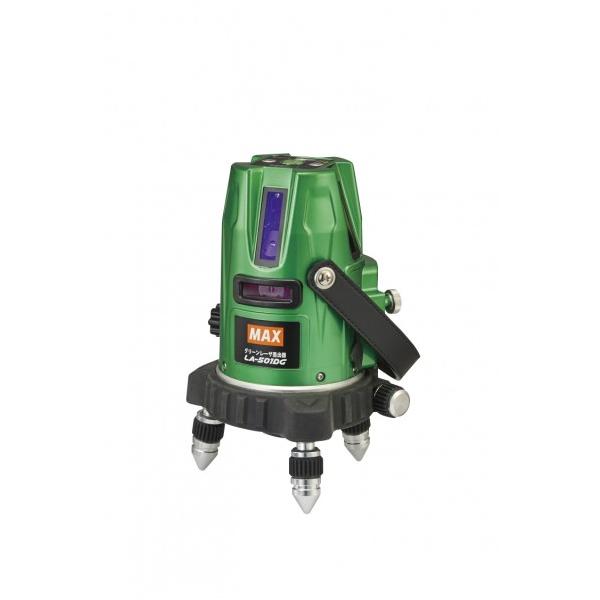 【商品説明】  ●使い勝手のいい矩十字のジンバル式レーザ墨出器です。 ●明るい現場でも活躍！『地墨ライン』『壁ライン』『天井ライン』各ラインが全て明るく見えるよう設計しました。 ●広い現場や窓際などの明るい現場でも『墨付けしやすいグリーンレ...