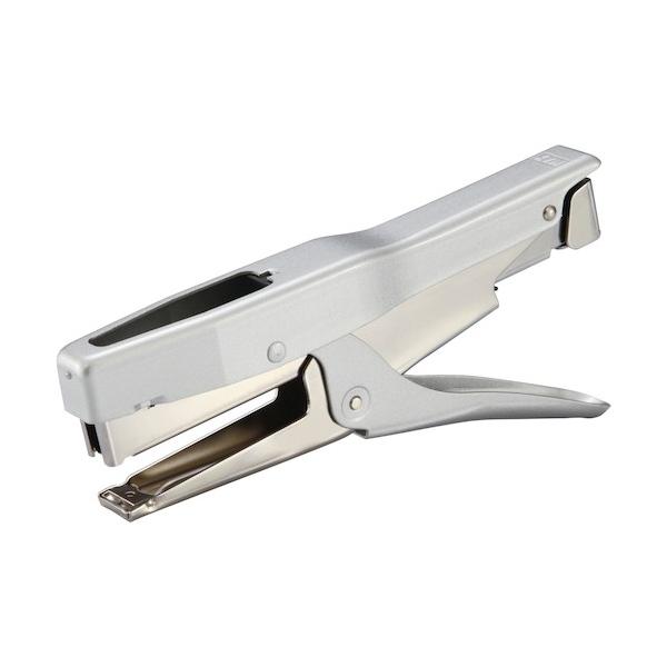 【商品説明】  ●2115針3種類の針足長さに対応しているモデル ●とじる対象物の厚さが異なる場合におすすめです  【商品スペック】  ●カラー:メタリックグレー ●装てん本数(本):210 ●とじ枚数(枚):(目安)クリーニング用タグ…4...