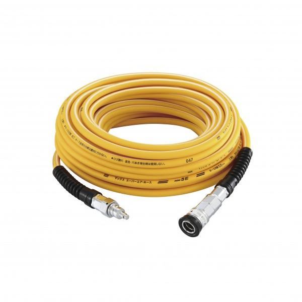 【商品情報】  ●十分なスペック！基本の1本をお探しの方へ！  ●軽い・すべる・柔らか  ●現場環境に適した「やわらかさ」と「すべり性能」をバランスよく取り入れたホースです。  補強糸の編み方を工夫し、エアを入れた時のホースの動きが少なくな...