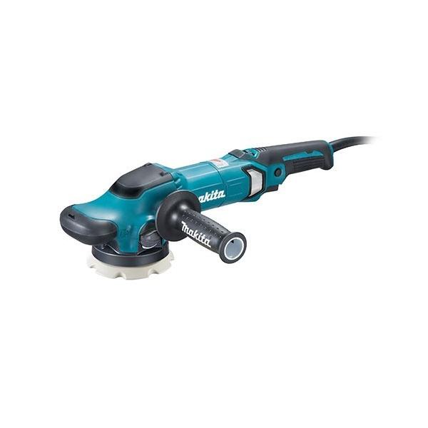 作業に合わせて2モード切替え、浅い傷取りから仕上げまでを、この1台で パッドφ125mm 電圧:単相交流100V 電流:9.5A 周波数:50-60Hz 消費電力:900W オービタル数:0〜6800min-1（回転/分） 外径寸法（標準パ...