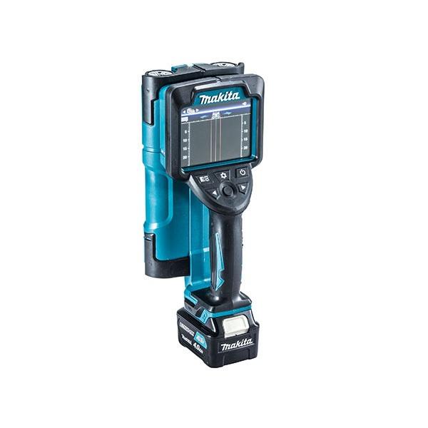 コンクリート等に埋設された金属、通電線、樹脂管を高感度・大型レーダーアンテナで壁内深くまで高精度探知 本体+マックパックタイプ2付/バッテリ・充電器別売 10.8V スライド式 最大探知深さ 180mm（DRYコンクリート鉄筋Φ10mm以上...