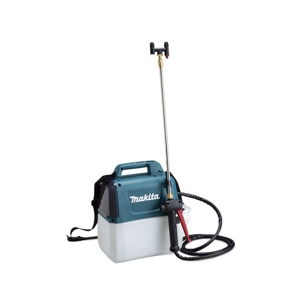 10.8V（スライド式）タイプ、パワフルな最高圧力0.3MPa、タンク5L、軽快な肩掛け式 バッテリBL1015、充電器DC10WC付 「約50分充電」 10.8Vスライド式 リチウムイオン1.5Ah タンク容量:5L 最高圧力:0.3MP...