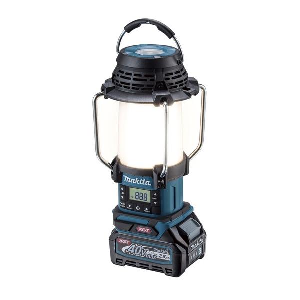 ランタンとラジオが1つに、仕事や遊びで聴く&amp;照らす 「本体のみ」 バッテリ・充電器別売 40Vmax ランタン3段階調色（暖色・中間色・昼白色） 明るさ2段階切替 ランタン:LED20灯 フラッシュライト:LED1灯 コードレス  ...