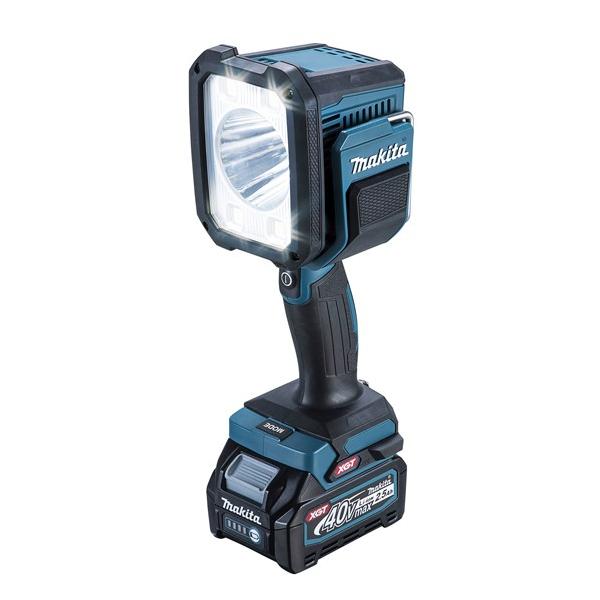 照射距離 約640m&amp;多彩なモードで手元も明るく照らす 0.25lx以上の照度で照らす事ができる到達距離。 本体のみ/バッテリ・充電器別売 40Vmax 照度:スポット:82000lx/フラッド:520lx/スポット＋フラッド:60...