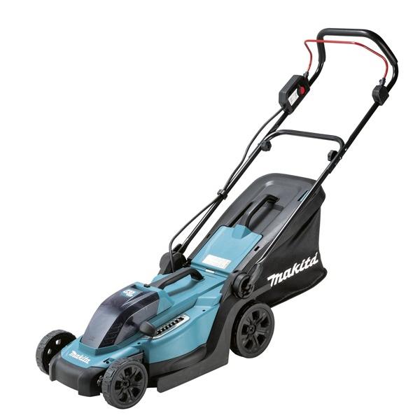 パワフル&amp;コンパクト、一般家庭の芝刈りから緑地管理まで幅広く対応 本体のみ/バッテリ・充電器別売 18V リチウムイオン6.0Ah 刈込幅:330mm 刈込み高さ:約20〜75mm（8段階） 質量:11.4kg（バッテリ含む、集草カ...