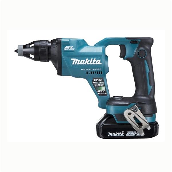 AC機と同じ回転数！ 手元負荷約30％低減。 （別販売品のBAP18使用時の当社比） 2.0Ahバッテリ×2本付仕様も登場、軽量1.3kg。 バッテリBL1820B×2本・充電器DC18RF・ケース付 「実用充電:約15分/フル充電:約24...