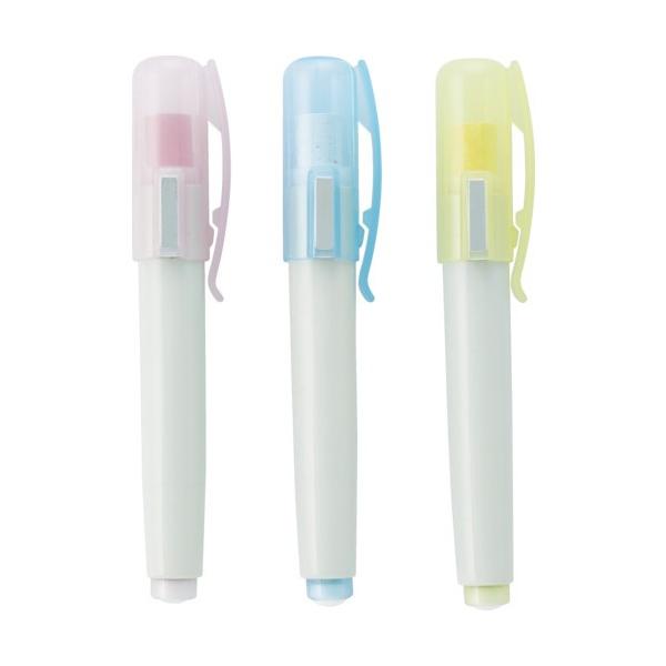 ■特徴 手の汚れを防ぎ、胸ポケットにも収納できます。 マグネット付で、スチール机に貼り付きます。  ■用途 工事用黒板の記入に。 チョーク(10.8〜12.2ｍｍφ)用ホルダ。  ■セット内容 赤、白、黄の3本セット 土木・建設用マーカー・...