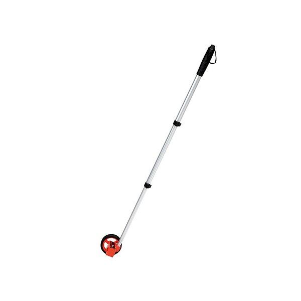 ●歩いて測る距離測定器●用途:交通事故の現場検証、道路・配管・土木工事・造園のレイアウトに●機器精度:誤差1%以下の高精度●耐久性に優れた一体成形車輪●日本製●最大距離:1km●表示単位:1cm  【重量】 450g 【入数】 1台 WM1KS