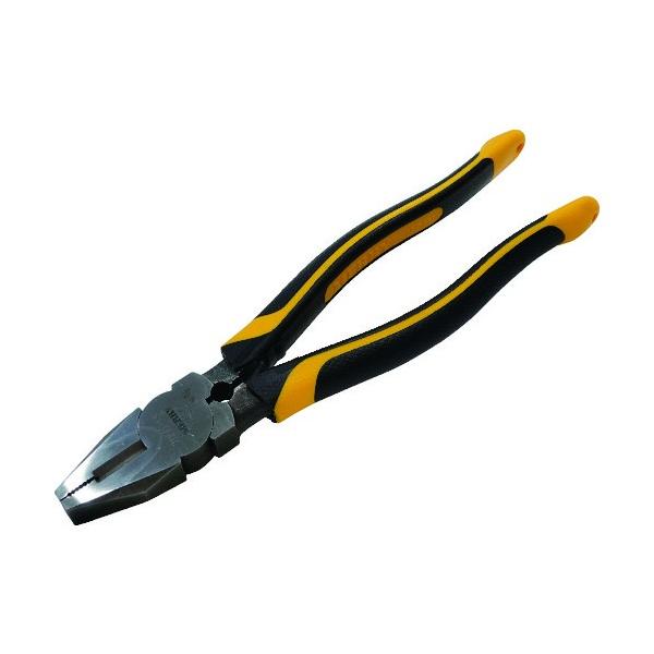 ■特徴 ペンチにW3/8のねじ山修正機能が付いています。 ■用途 電気工事関連。 ずん切りボルトのネジ山修正。 ■仕様 成形カバー付 ■材質 炭素鋼 グリップ:ポリ塩化ビニール ●切断能力(mm)鉄線:φ3.2 ●切断能力(mm)銅線:φ4...