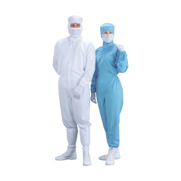 ■特徴 着用性・動作性のバランスに優れ、あらゆる作業環境に対応可能なスタンダードモデルのクリーンスーツです。  ■仕様 クラス100〜1000に対応したセンターファスナータイプ ウエストゴム、手首・足首ゴム、首元マジック止め、左腕ペン差し付...