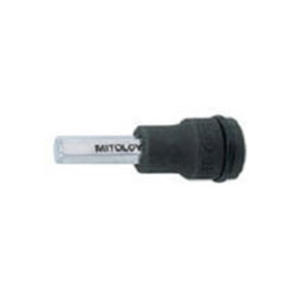 ●差込角9.5mmインパクトレンチ用です。 ●作業における六角穴付ボルトや止めネジなどの締めゆるめ用です。 ●差込角(mm):9.5 ●全長(mm):50 ●対辺寸法(mm):6 ●φD1(mm):13 ●φD2(mm):19 ●ソケット部...