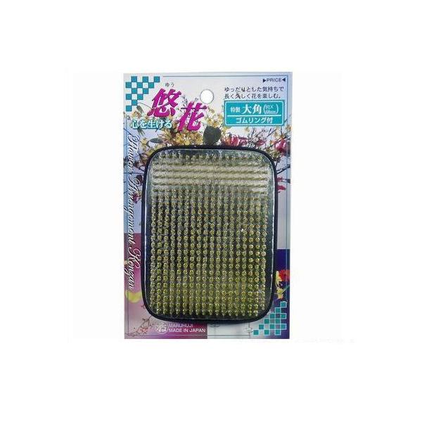 ●花の生け花専用 ●針部分に水がにごらないように特殊防水加工を施してあり、生け花の寿命を長持ちさせます。 ●ゴムリング付で花器を傷付けない。 ●剣山と花器が滑らない。 ●本体寸法L×W×H・D(mm):91×68×25 ●針長:13mm ●...