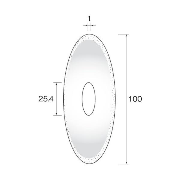 ■特徴 スピーディーで優れた切断能力を持つカッティング工具です。 外周から4mm幅がダイヤモンド砥粒を含む治金層で、安定した切れ味が持続し長寿命です。 ミニター卓上切断機WK-610でご使用ください。  ■仕様 適合素材：セラミックス、ガラ...