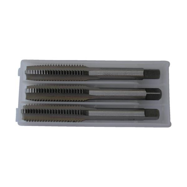 商品画像はイメージ画像です。実際とは異なる場合がございます。 ■用途 鉄・軽金属ねじ山修正・作製用  ■仕様 加工ねじ・メートルねじ用M5.0×0.5  ■セット内容 先・中・仕上　各1本  ■材質 低合金鋼(SKS)  ■注意点 ステンレ...