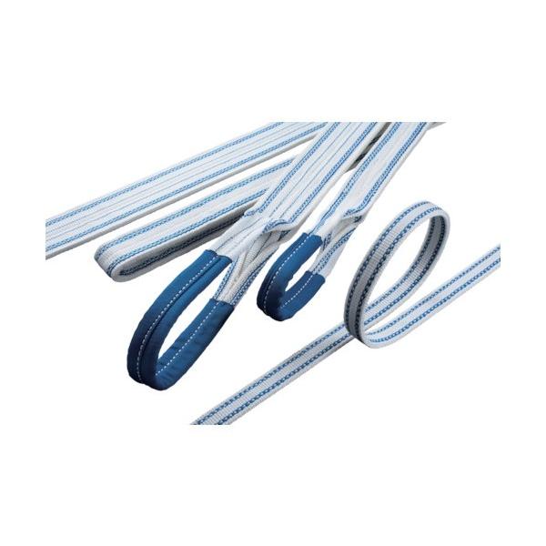 商品画像はイメージ画像です。実際とは異なる場合がございます。 ■特徴 （3層構造）3層織りベルトを2枚重ねた6層の強力構造で、表面の1層がすり切れても残りの層で安全な強さを確保できます。 （使用限界標示）厚さ方向・幅方向共に、青い芯糸により...