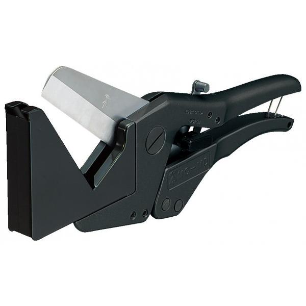 ●ラチェット式でラクラク切断できます。 _x000D_ ●片手でワンタッチ開口。 _x000D_ ●モールダクトの他、様々な物が切断できます。 カッタ、切断機  【入数】 1点 MCMD