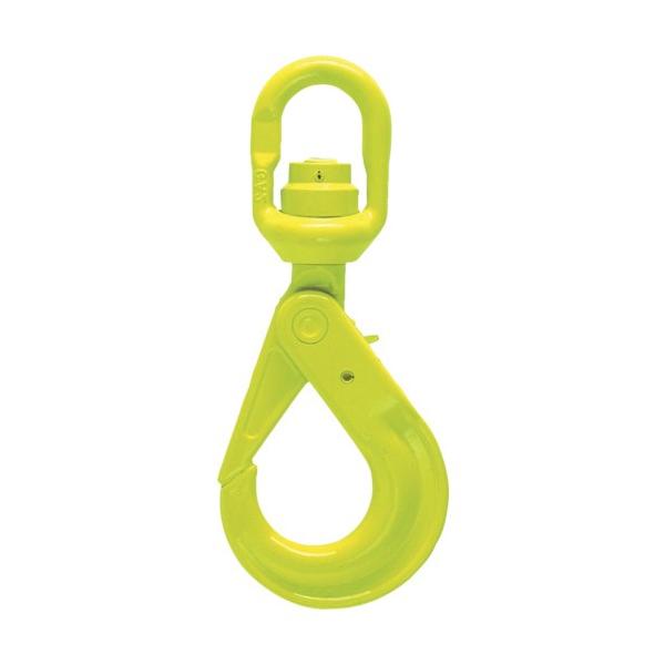 商品画像はイメージ画像です。実際とは異なる場合がございます。 ■特徴 ボールベアリングスイベル付のロッキングフックです。 荷重のかかった状態でもスムーズな回転が得られます。  ■用途 建築・土木・生産工場での吊り作業用。  ■仕様 ベアリン...