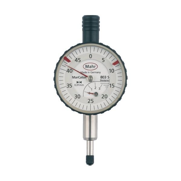 ■特徴 ハイコントラストの文字盤です。 クロムメッキ仕上げのハウジングです。 耐衝撃タイプは衝撃を逃がす構造になっています。 衝撃を逃がす構造になっています。 一定な測定圧 測定スピンドルの上端にリフター兼保護キャップ付きです。 調整式公差...