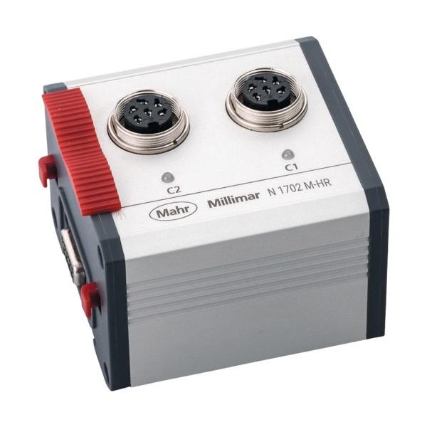 ■特徴 ・分解能:0．1μm ・消費電力:115mA ・測定範囲:±200μm ・プローブ接続数:2 ・寸法L×W×H（mm）:54×54×66 エラーリミット:0．3％（Min0．04μm） ■仕様 Millimar C1202またはMi...