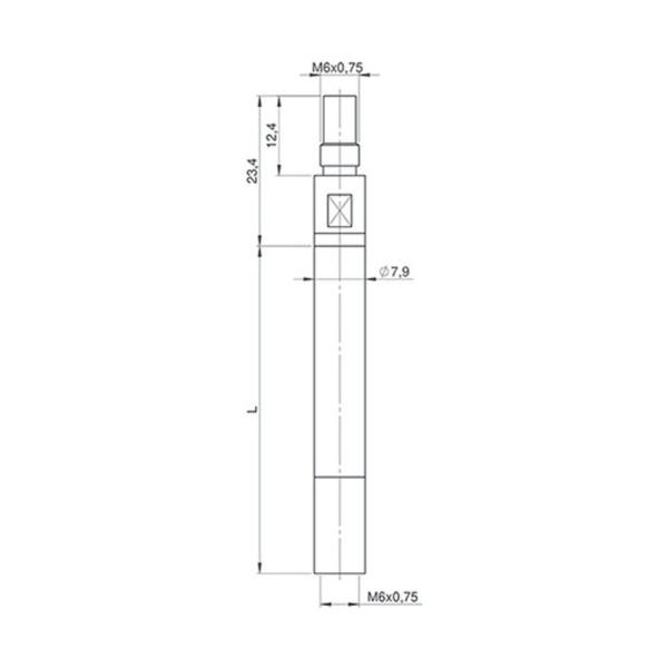 ■仕様 844 K/KC/KS用延長棒    【入数】 1個 【原産国】 DE 844KV250