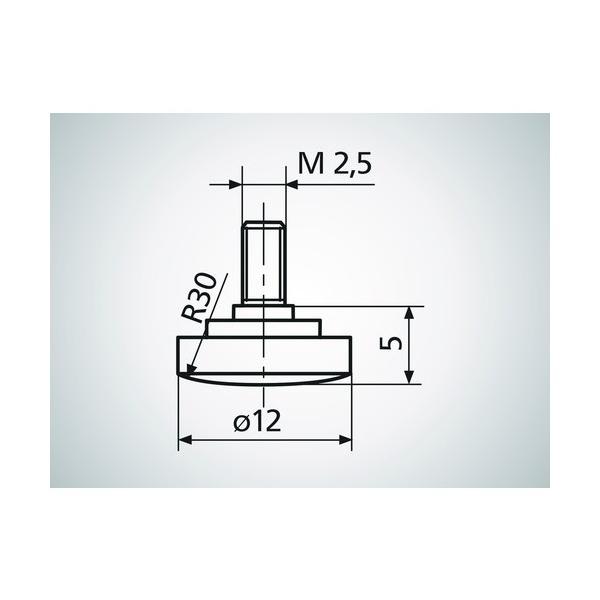 ■仕様 球面コンタクト    【原産国】 DE 908H