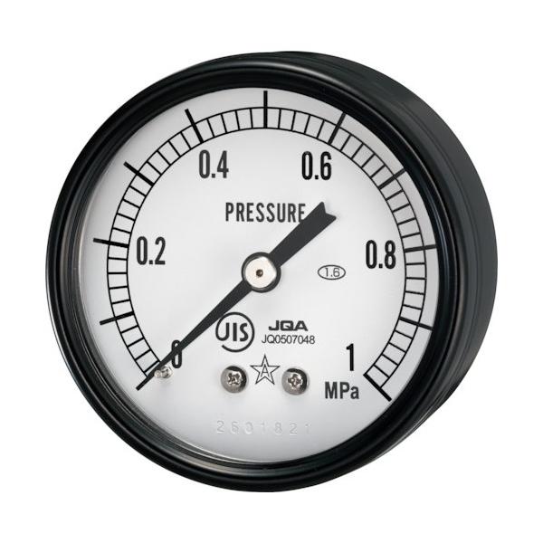 (特長)  ●ケース及びカバーは電着塗装で耐食性に優れています。   ●圧力計の3大流体（エア・油・水）のどれにでも使用できます。   ●JIS B 7505-1規格品です。  (注意)  ●北海道・沖縄・離島 運賃別途   【重量】 12...