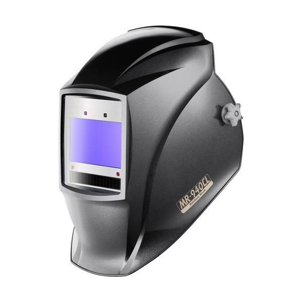 【商品説明】  ●見やすいワイドスクリーン  ●新開発液晶採用で鮮明な視界を確保  ●耐衝撃性素材採用で液晶破損が激減  ●Xモード、INFOモード搭載  ●ヘルメット取付型 【商品スペック】  ●遮光輝度:溶接前…#3、WELD…#8~#...