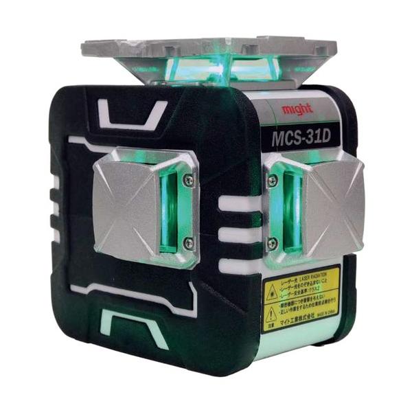 ■特徴 1光源360度コーンプリズム 指示精度7.5m±1.0mm ダイレクトグリーンレーザー 傾斜機能付きで斜めでライン照射可能 入隅約10mm/出隅0mmから使用可能 屋内・外兼用 リチウム電池方式 ■用途 縦ライン、水平ライン、矩、鉛...