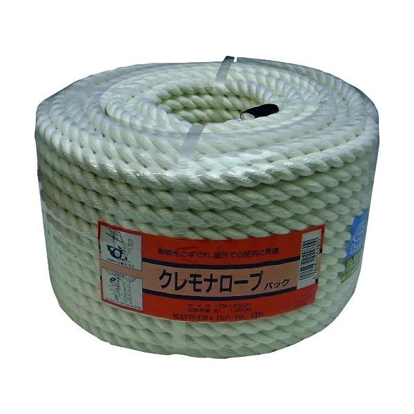 ロープの代表的素材で信頼度と認知度があります。 用途 トラック荷締めや荷役作業・作業補助ロープに。 使用荷重目安は、切断荷重の1/5〜1/10を推奨しています。 クレモナS作業ロープ 切断荷重(kN):約14.0(約1430kgf)   【...