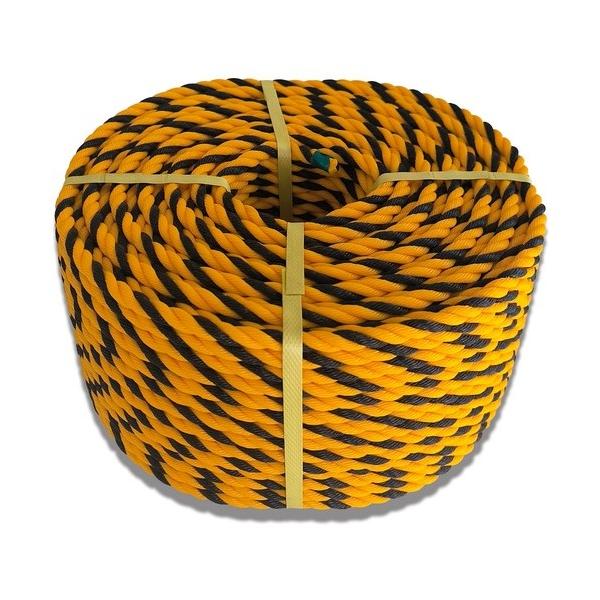 ■特徴 100％ポリエチレン原料使用で、耐候性・耐水性・強度にも優れています。 土木工事等の中長期の常設用途にも安心です。 ■用途 危険区域立入禁止標示ロープ。 土木工事・建設現場の区画標示ロープに。 ■仕様 実寸太さサイズの標識ロープです...