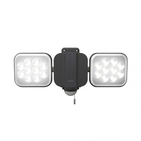 ■特徴 フリーアーム式なので照射方向、取り付けが自由自在です。 手動でオンオフ可能なスイッチがあるので、投光器にもなります。 投光器スタンドに取り付け可能です。 常夜灯モード付です。  ■仕様 電源コード長さ:3m 探知範囲:140°、10...