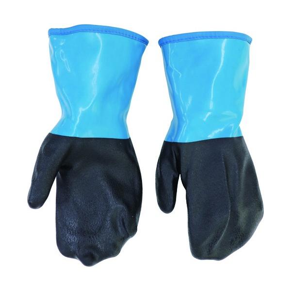 ■特徴 ポリ塩化ビニールとニトリルゴムを配合したことで、ゴムのような柔らかさと、-20度でも固くなりにくい低温性を実現しました。 ミトンタイプのインナー一体型です。 インナー一体型であるため、保温性に優れます。 ミトンタイプだから手にケガを...