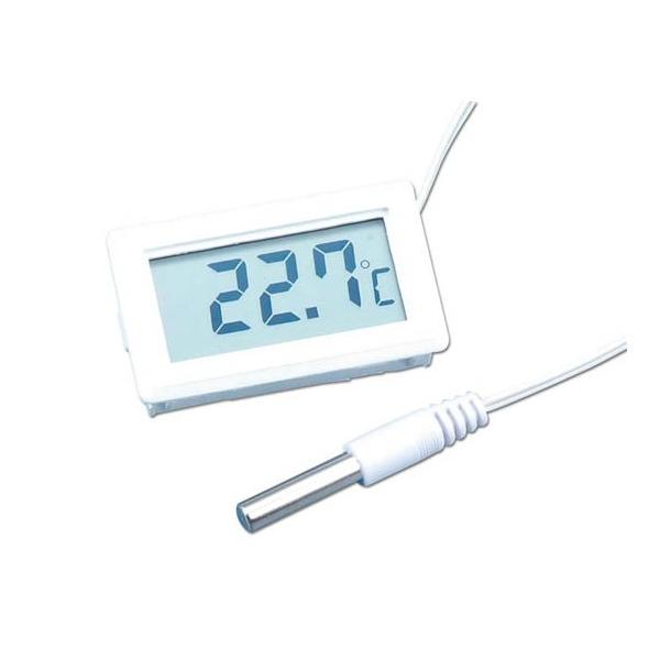 【仕様】 ●検知方式:サーミスタ ●測定範囲:-45〜95℃ ●分解能:0.1℃ ●確度:±1℃(0〜40℃) ●性能:温度計 ●測定周期:3秒/回 ●使用温湿度範囲:0I40℃ 80％RH以下(ただし結露のないこと) ●保存温湿度範囲:-...