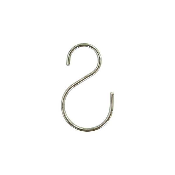 様々な用途で使用できる金具です。耐荷重10kgサイズ:A:30　B:50　C:100　太さ:4.5φ(mm) カラー:シルバー(クロームめっき) 材質:鉄 MG356