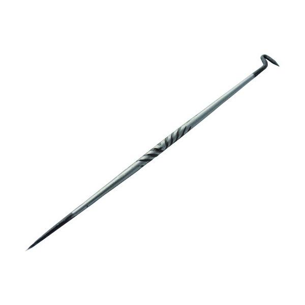 材料の裏側に目印が付けやすい形状です。 用途 材料に目印を付けるケガキ作業に。 スタンダード 全長(mm):205 軸径(mm):5.5 硬度:HRC60〜65 材質 炭素鋼（S55C） 先端部:炭素鋼（S55C） ●全長(mm):205 ...