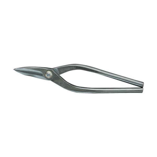 商品画像はイメージ画像です。実際とは異なる場合がございます。 左利き用です。 砂鉄系刃金日立安来SLD鋼を刃に使用しています。 曲線・直線切りに対応できます。 表面はクロニッケルメッキ仕上げです。 本職用板金鋏になります。 用途 カラートタ...