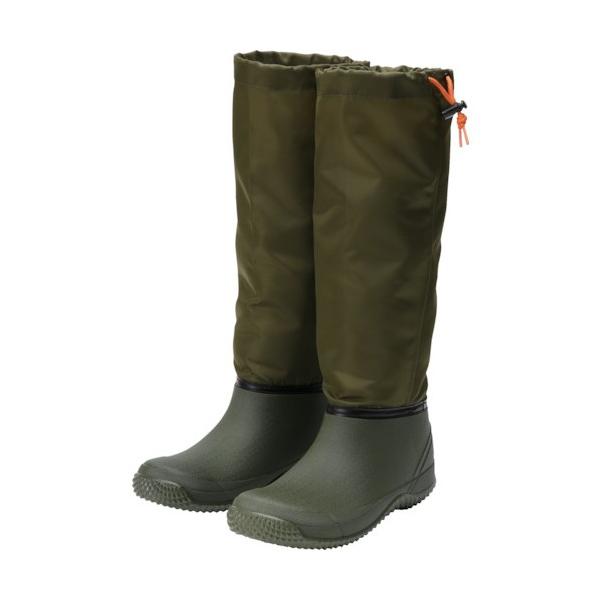 ■特徴 撥水加工されたフードの上部には、履き口が絞れるストラップを採用。 フード部分は折りたたみが可能でコンパクトに収納できます。 柔らかくてコンパクトです。  ■用途 水回り作業、厨房作業、雨の日、レジャー、洗車、アウトドア、畑仕事、ガー...