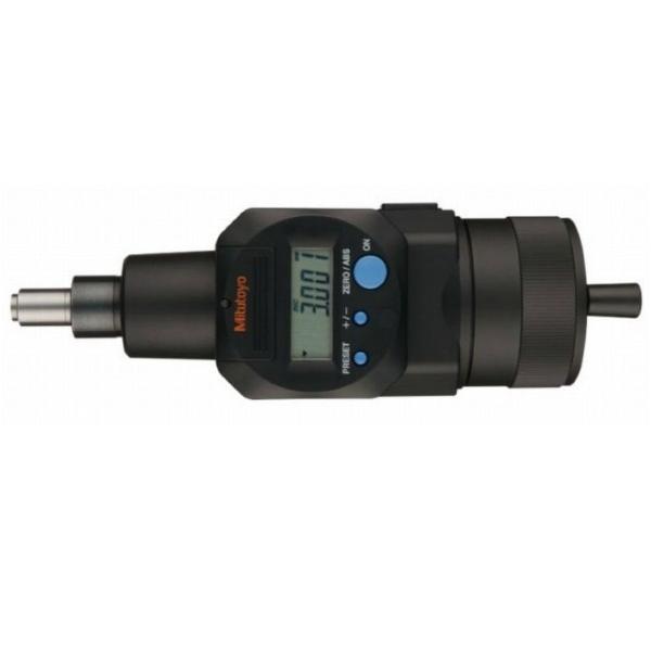 ●デジタル表示・出力付。 ●測定データの出力端子があり、統計的工程管理システムや計測システムが構成できます。 ●測定範囲(mm):0〜50 ●最小表示量(mm):0.001 ●ステム形状:ストレート ●スピンドル:直進式 ●先端形状:平面(...