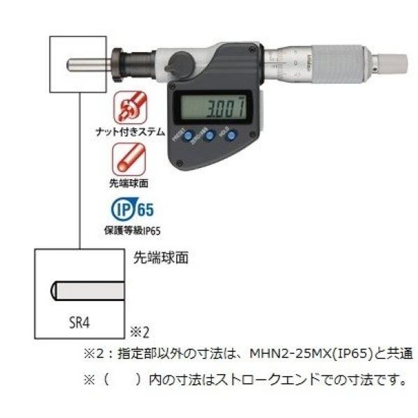 マイクロメーターヘッド マイクロメータヘッド  【入数】 1 MHN425MX