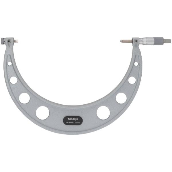 ●測定範囲(mm):225〜250 ●最小表示量(mm):0.01 ●1個の本体に替駒測定子を差し換えて使用します。 ●ねじの有効径を直読(算出不要)できます。 ●TMC-MXは、保護等級IP65の防水形替駒式デジマチックねじマイクロメータ...