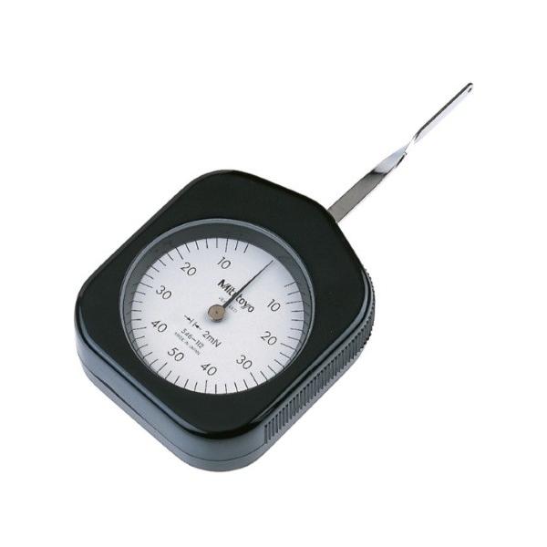 商品画像はイメージ画像です。実際とは異なる場合がございます。 ●目量5mN ●測定範囲10〜100mN ●精度±0.5目盛 ●標準品 ●瞬間の実態がとらえにくい張力をメカ的に測定できます。また、ダイヤルゲージの測定力、リレー、マイクロスイッ...